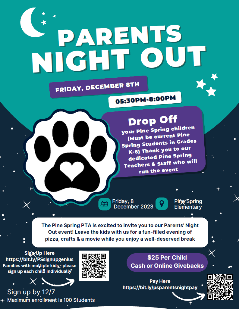 The Pine Spring Paw Print