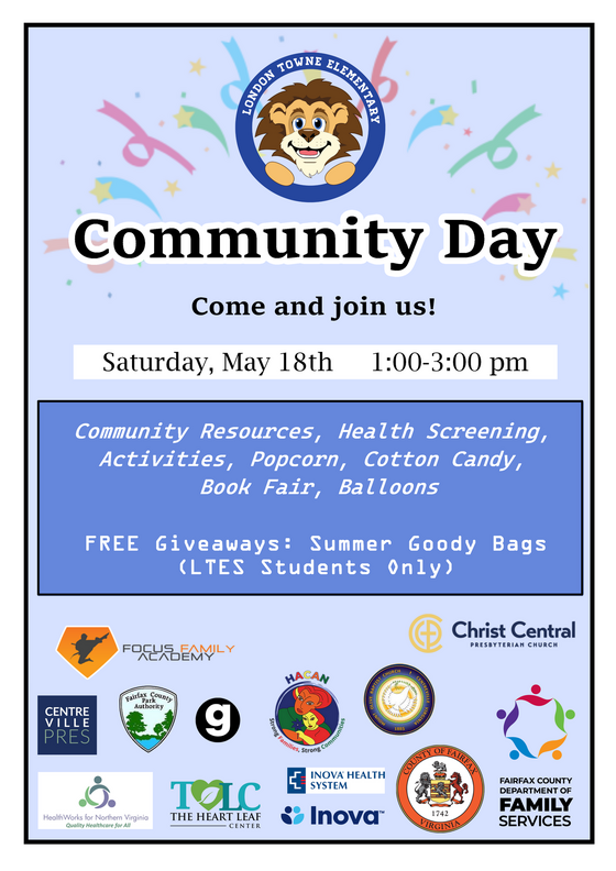 🦁 LTES News Around the Towne | Community Day & Health Room Reminders