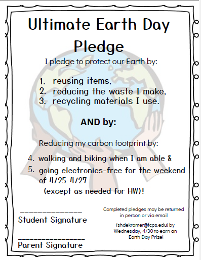 🌎Save the Date: Earth Spirit Week April 21-25! 🌎