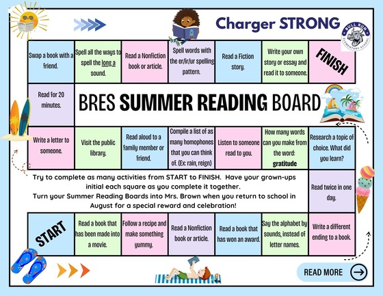 The BULLS Bulletin (Special Edition-SUMMER READING BOARD)