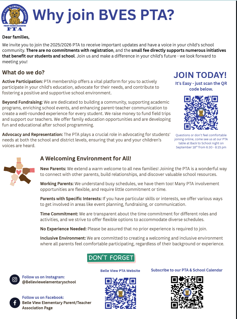 "The Belle View Beat"-Belle View ES's Weekly Newsletter-August 22, 2025
