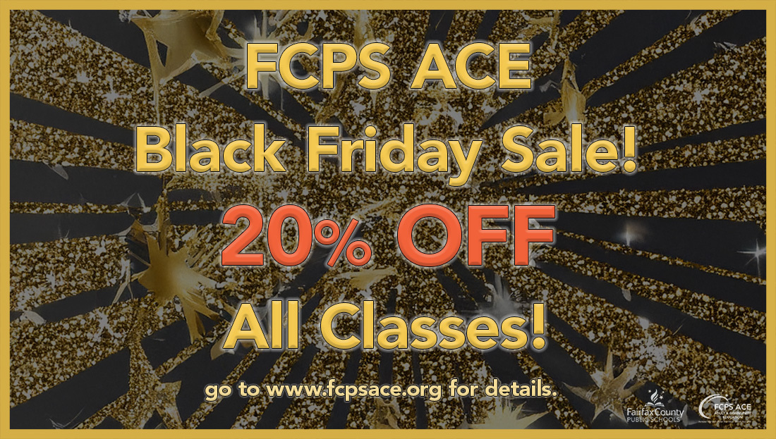 Last Chance! 20% OFF All Courses! FCPS ACE Black Friday Sale!