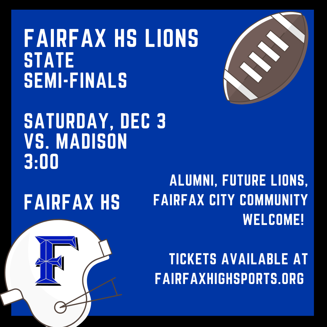 Support Students this Holiday Season, FHS State Champions, Football ...