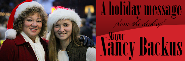 Weekly update from Mayor Nancy Backus