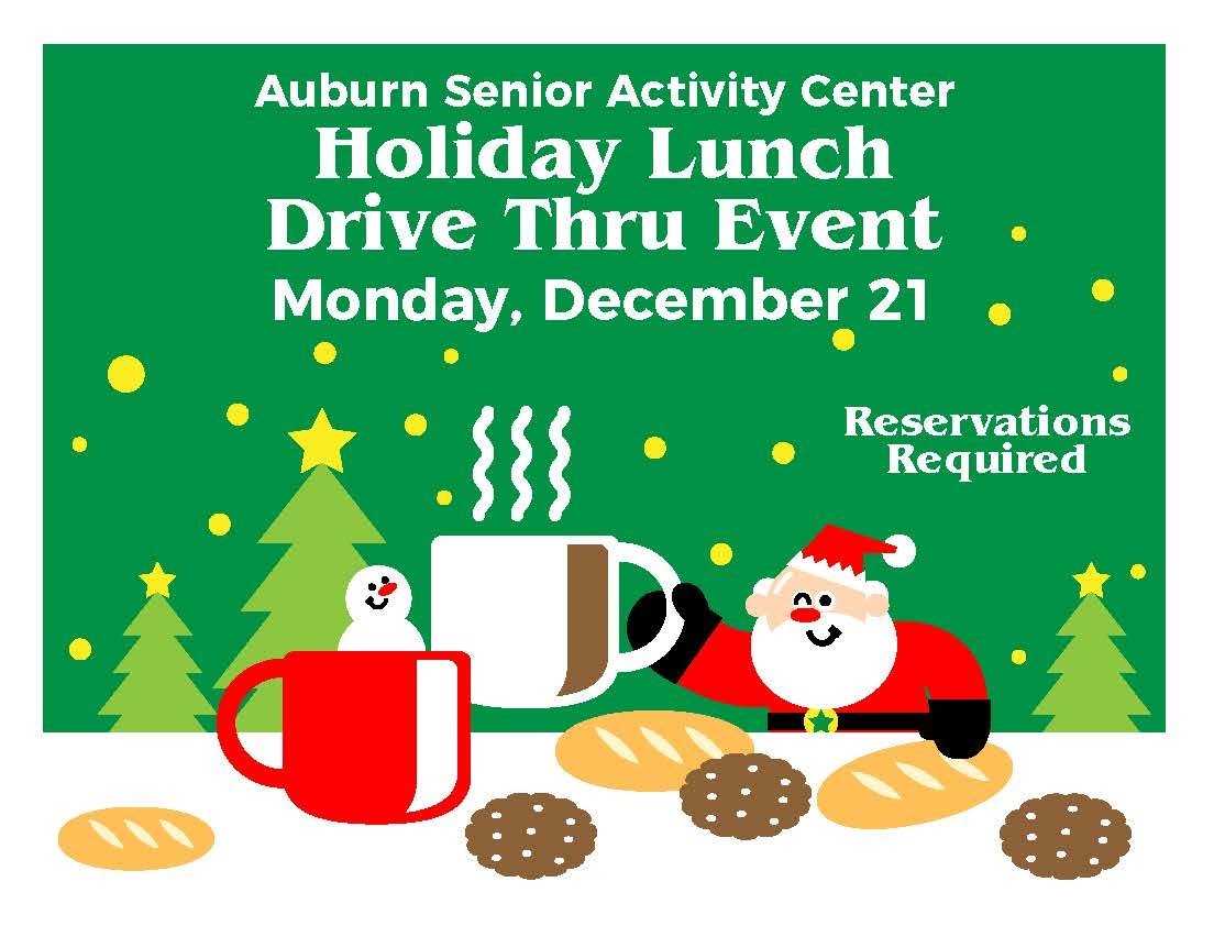 Holiday Lunch Drive Thru Event- December 21st