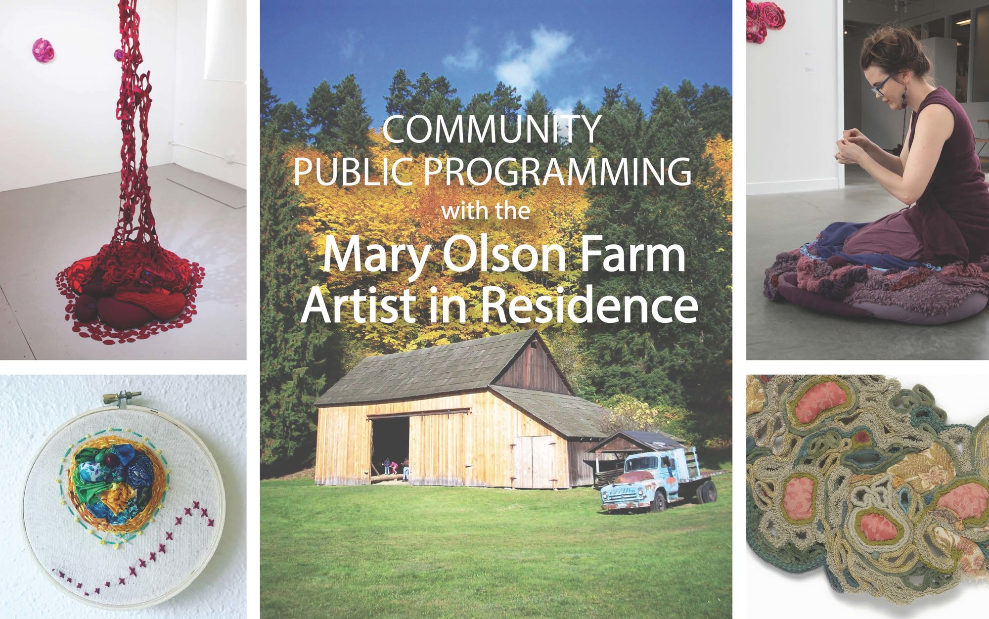 Mary Olson Farm Artist in Residence - Upcoming Programs!