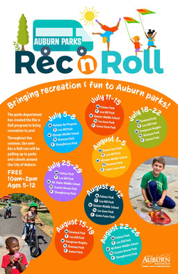 Free Summer Recreation with Rec N Roll