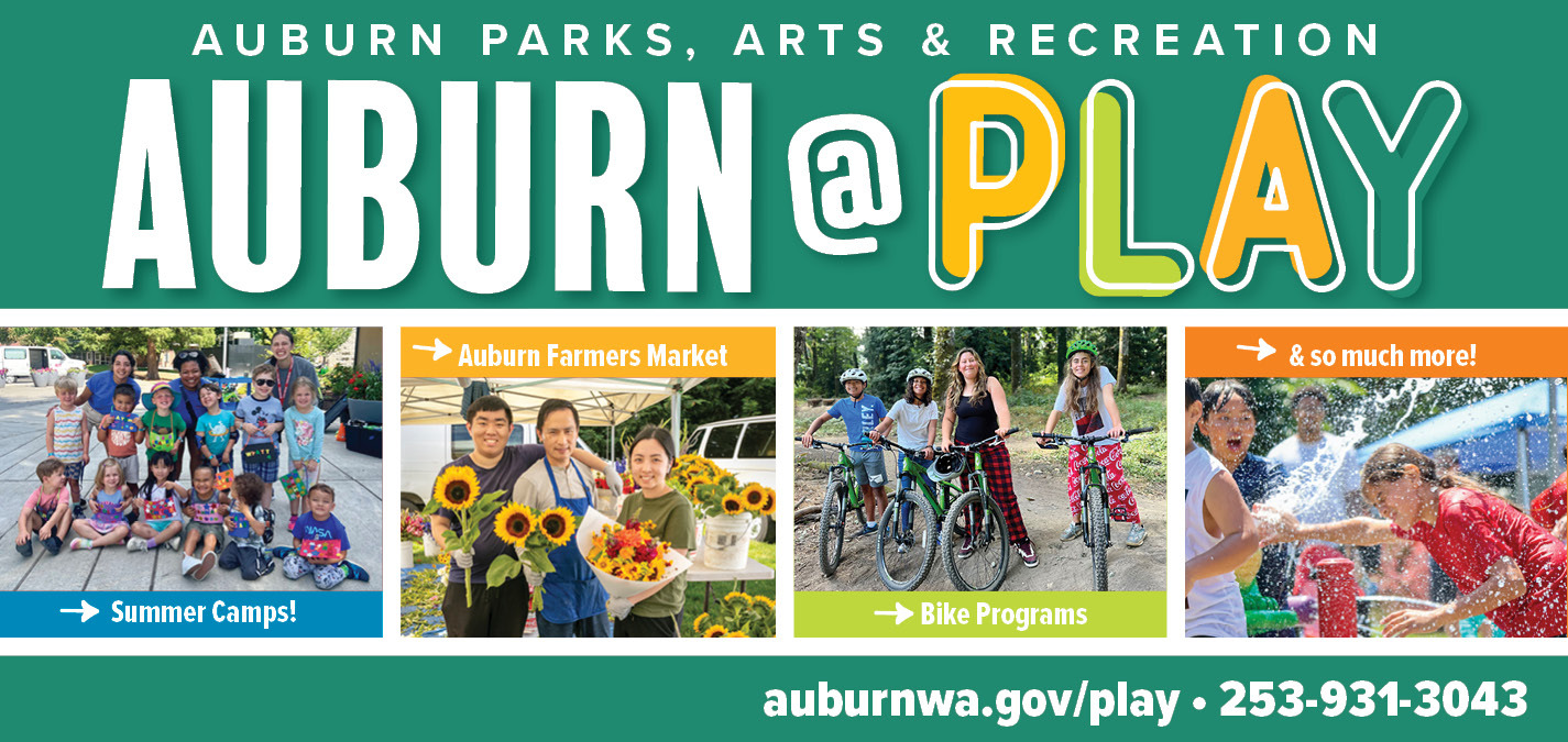 Upcoming classes & programs with Auburn Parks, Arts & Recreation