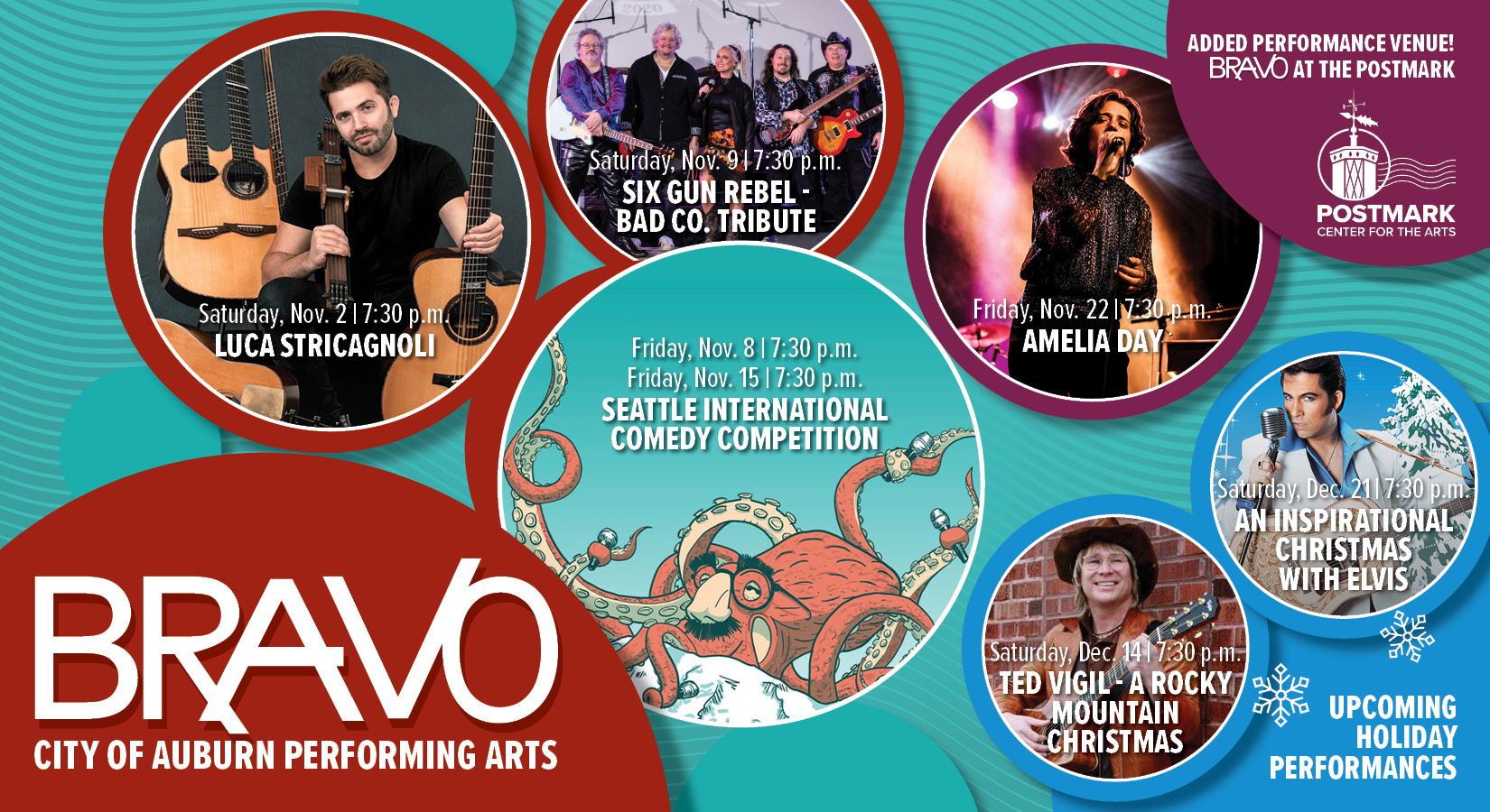 Performing Arts in Auburn: January-February