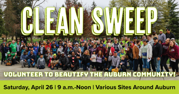 Register for Clean Sweep - Saturday, April 26