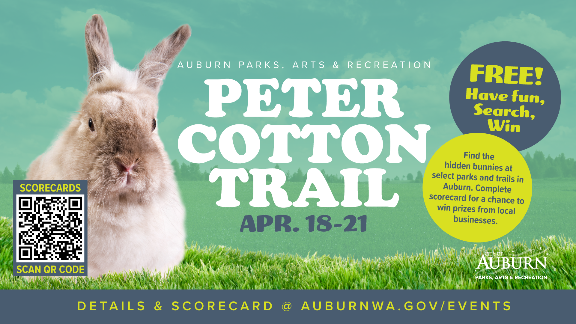 Save the Date: Auburn's Peter Cotton Trail returns April 18 to 21