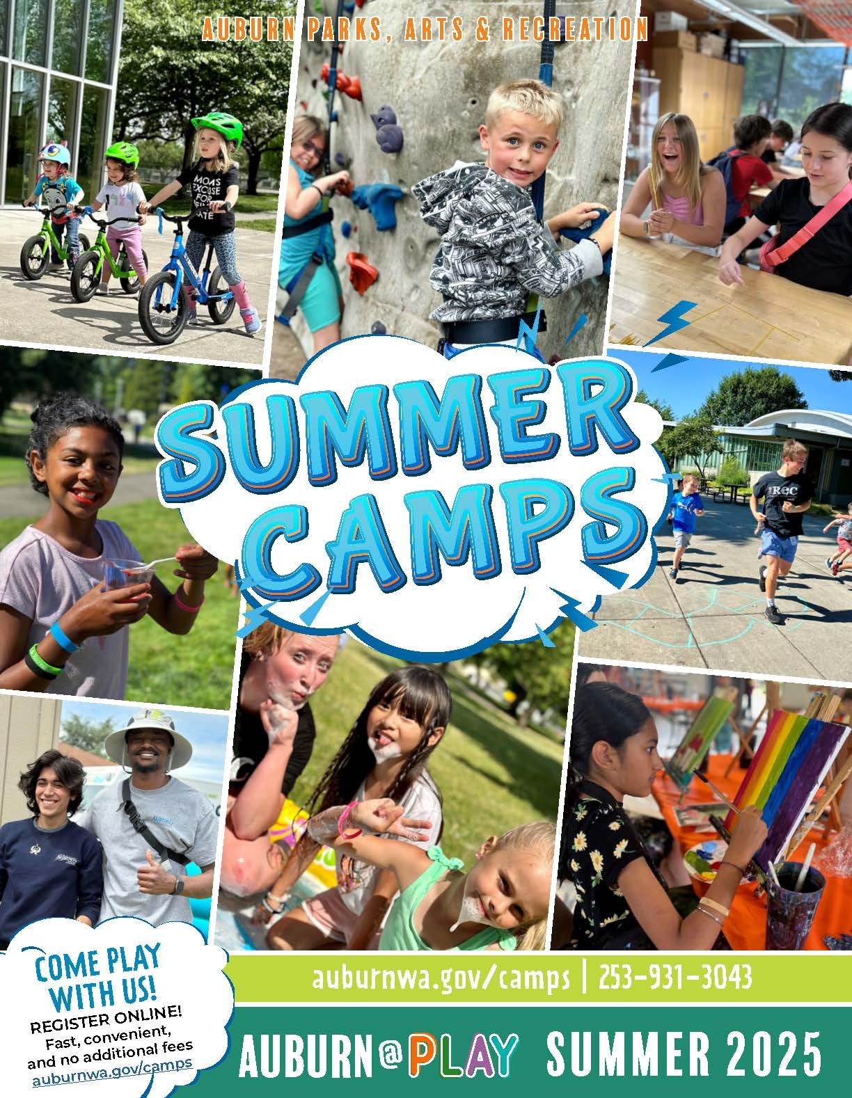 Summer Camps with Auburn Parks, Arts & Recreation