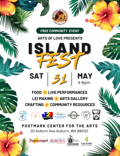 Island Fest 2025 | May 31 | Postmark Center for the Arts