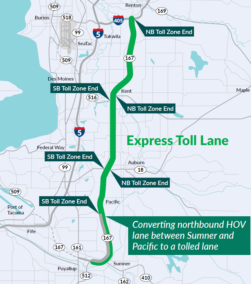 Blog: Upcoming changes to SR 167 Express Toll Lanes – here’s what you ...