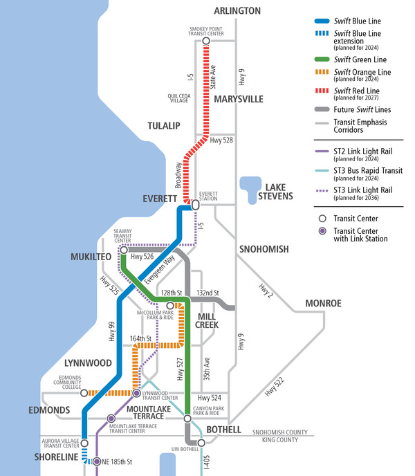 Swift Network News: Swift Blue Line Connecting to Light Rail in 2024