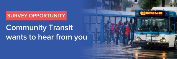 We want to hear from you: How can Community Transit support safety ...