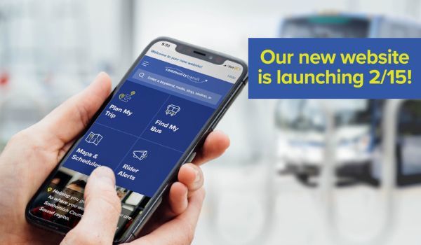 Get ready for a new Community Transit website on Wednesday, February 15