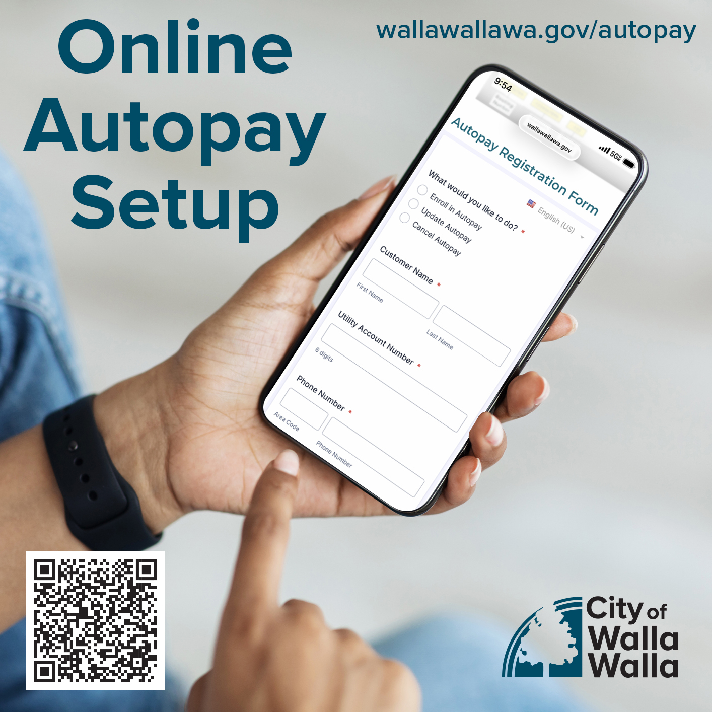 Online Autopay setup is now available