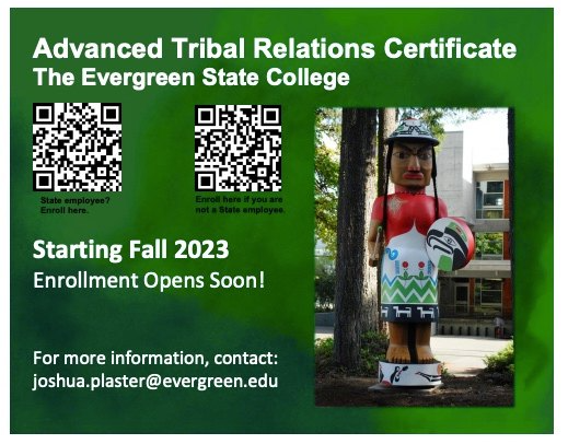 A Message From The Office of Tribal Relations: August 30, 2023 Newsletter