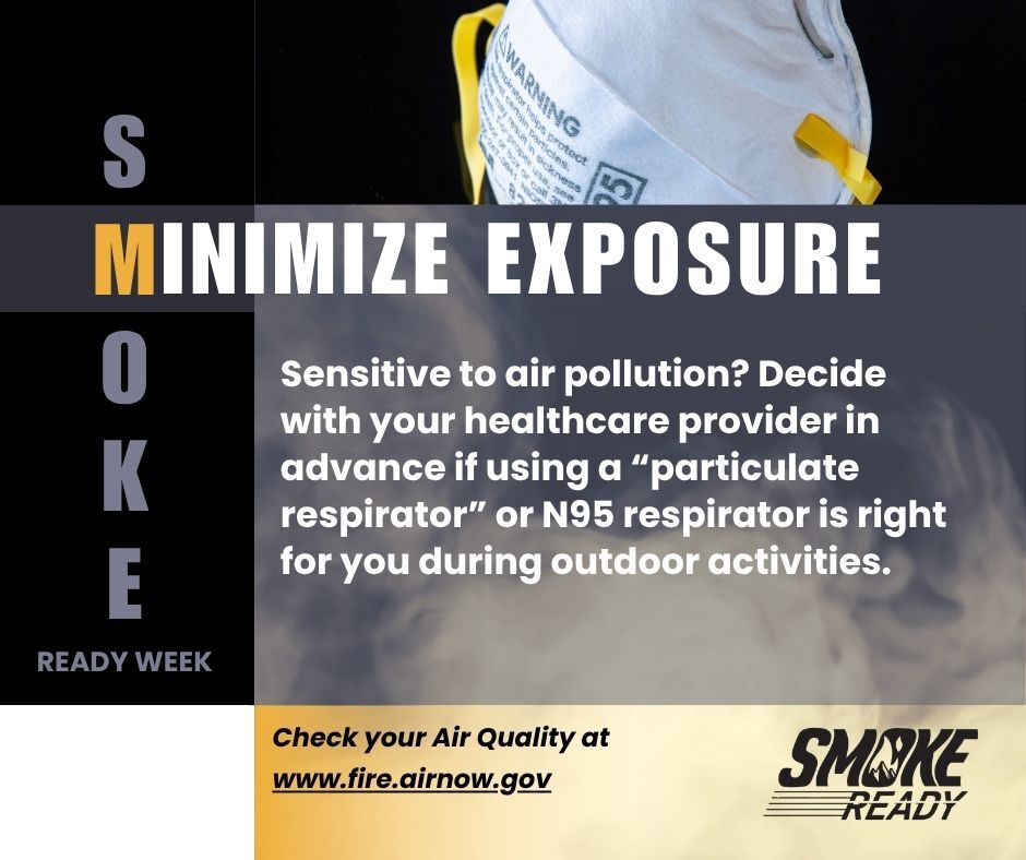 Control exposure to wildfire smoke at work / Control de la exposición ...