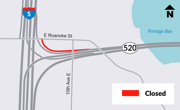 Montlake Boulevard and associated SR 520 ramps closed this weekend ...