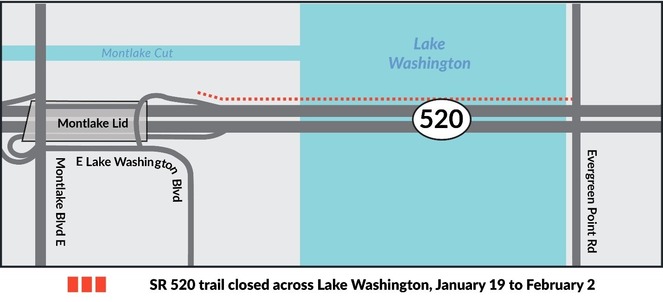 UPDATE: Important information about the 15-day SR 520 Trail closure ...