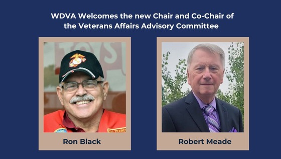 WDVA Welcomes the new Chair and Co-Chair of the Governor's Veterans ...
