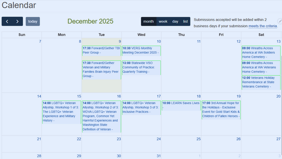 2025 December Veteran Voices - WA Dept of Veterans Affairs