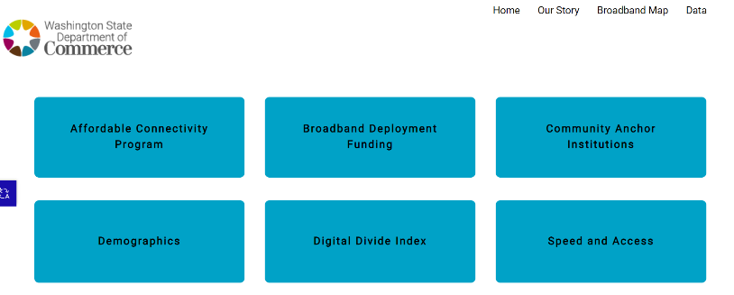 Info sharing: Washington State Digital Equity Dashboard helps highlight ...