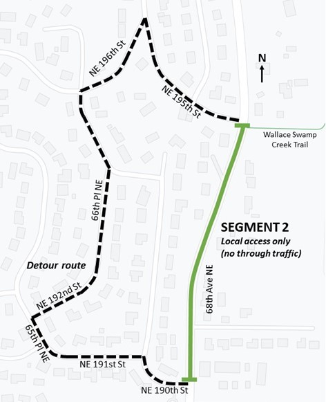 Kenmore Construction: 68th Ave NE Pedestrian and Bicycle Improvements ...