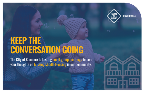 Upcoming Missing Middle Housing Small Group Meetings