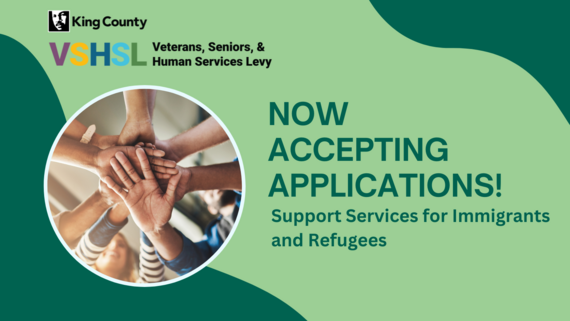 Now Accepting Applications: Support Services for Immigrants and Refugees