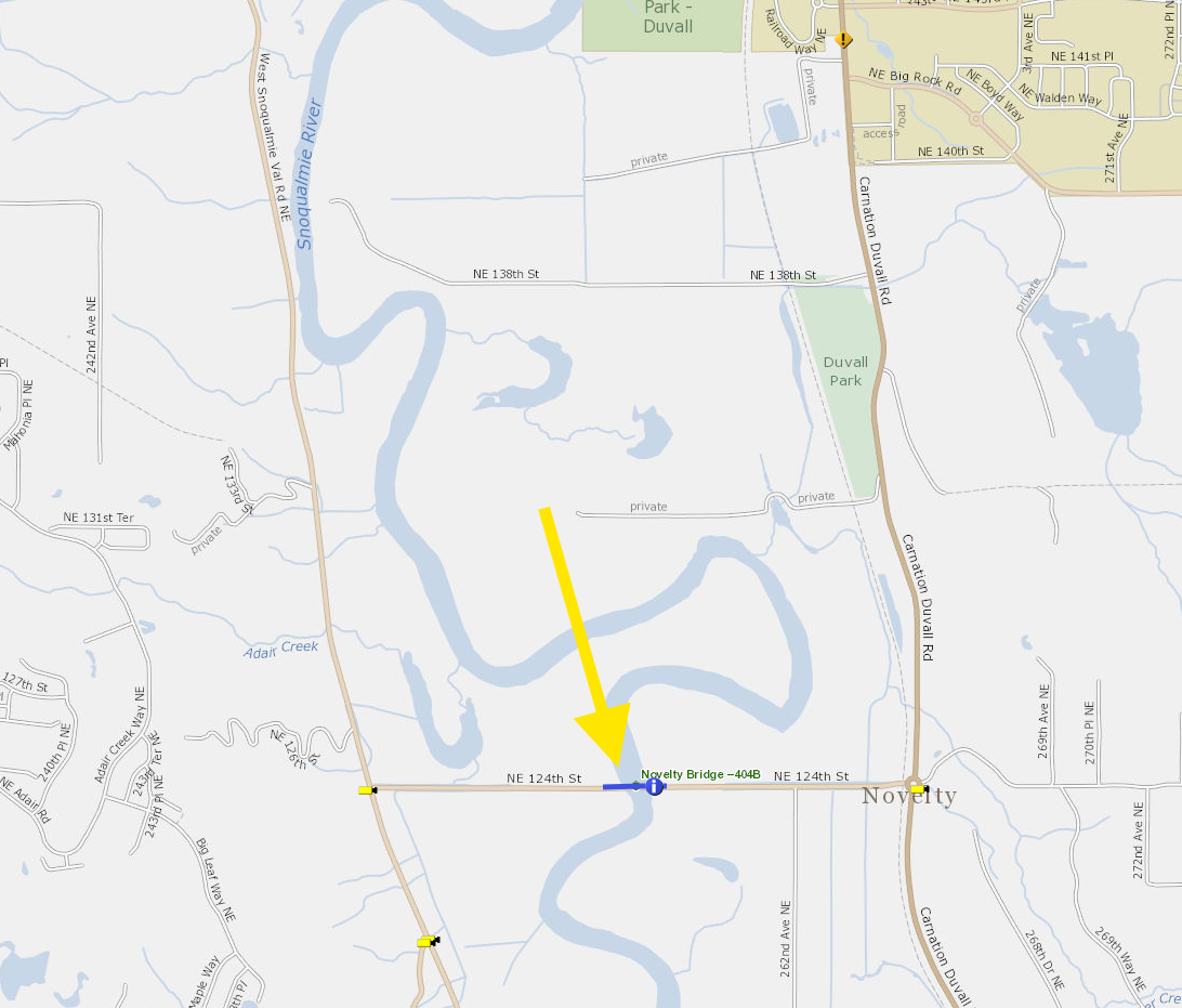 Road Alert - 4/30 - Lane Restriction: NE 124th St (Novelty Bridge ...