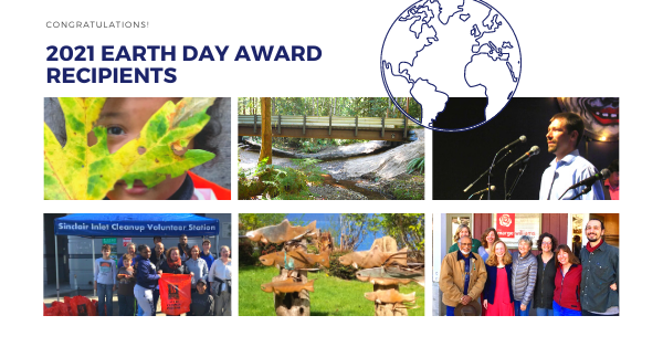 Presenting Earth Day Award Recipients