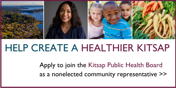 Kitsap Public Health Board seeks applicants for nonelected positions