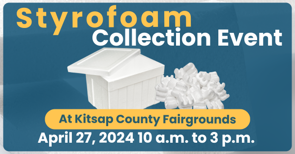 Reminder: Styrofoam collection event this Saturday, April 27, 2024
