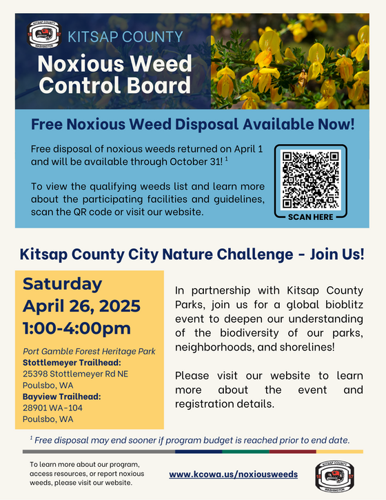 Noxious Weed Control - Updates