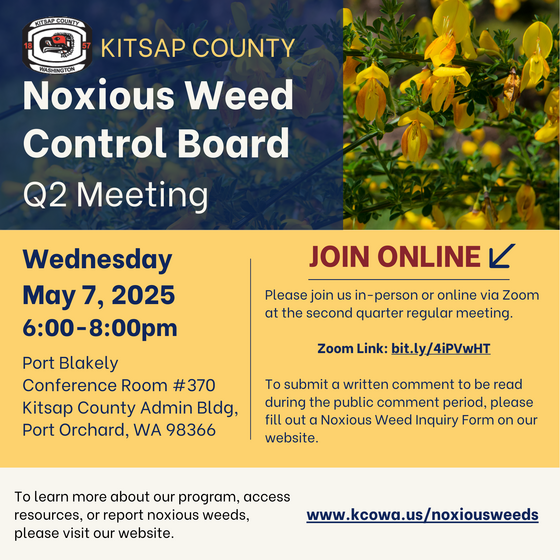 Noxious Weed Control Board Meeting