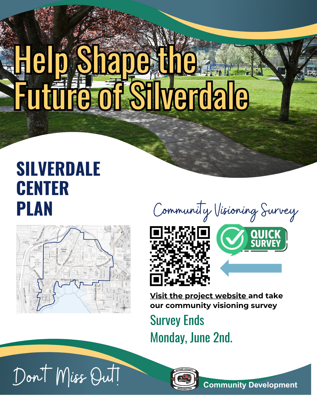 Help Us Plan Silverdale's Future - Survey Closes Soon!