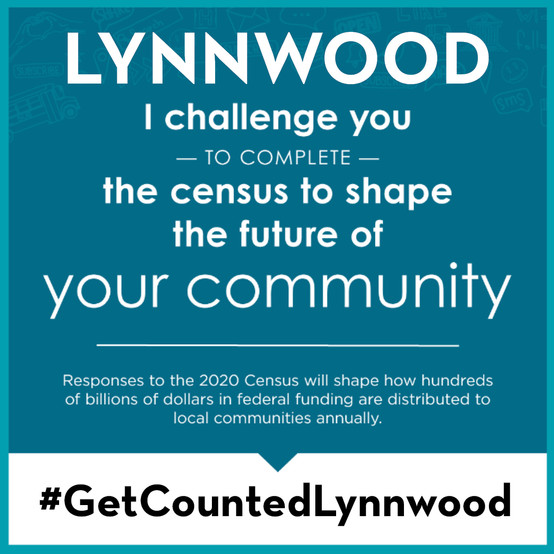 Let's Get Counted Lynnwood - April 1st is Census Day!
