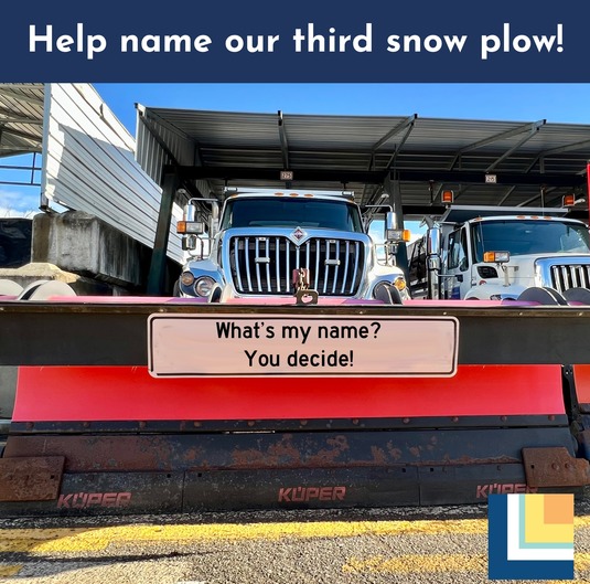 Help the City of Lynnwood name its third snow plow