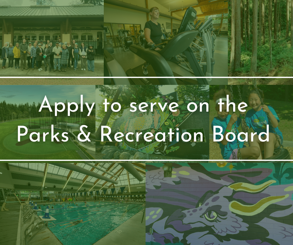 Apply to serve on the Parks & Recreation Board