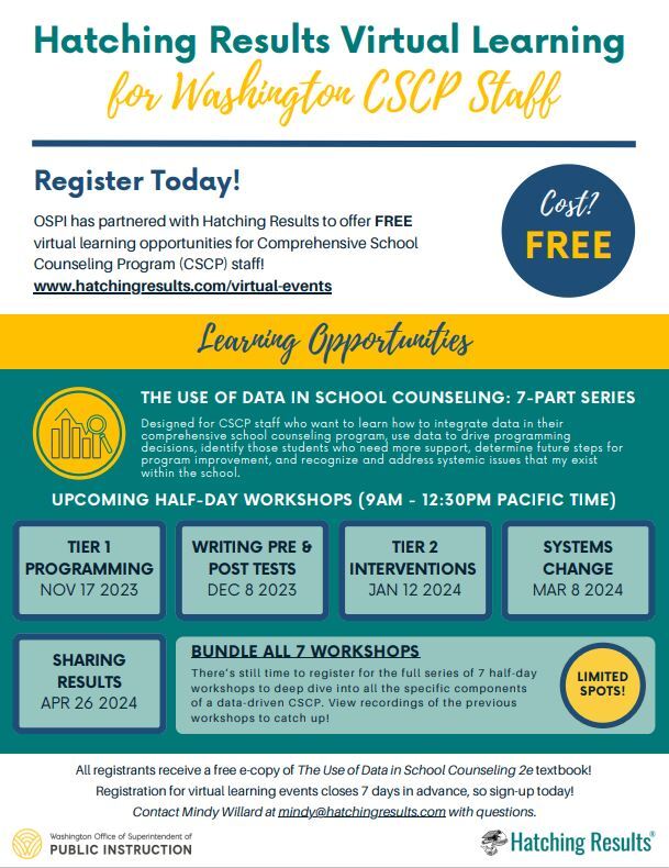 Comprehensive School Counseling Programs Newsflash