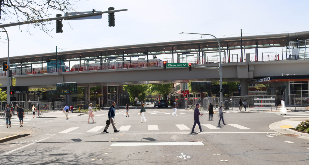 Celebrate and Ride the Rails in Redmond, Check Out Redmond’s First Pedestrian Scramble, Shop ...
