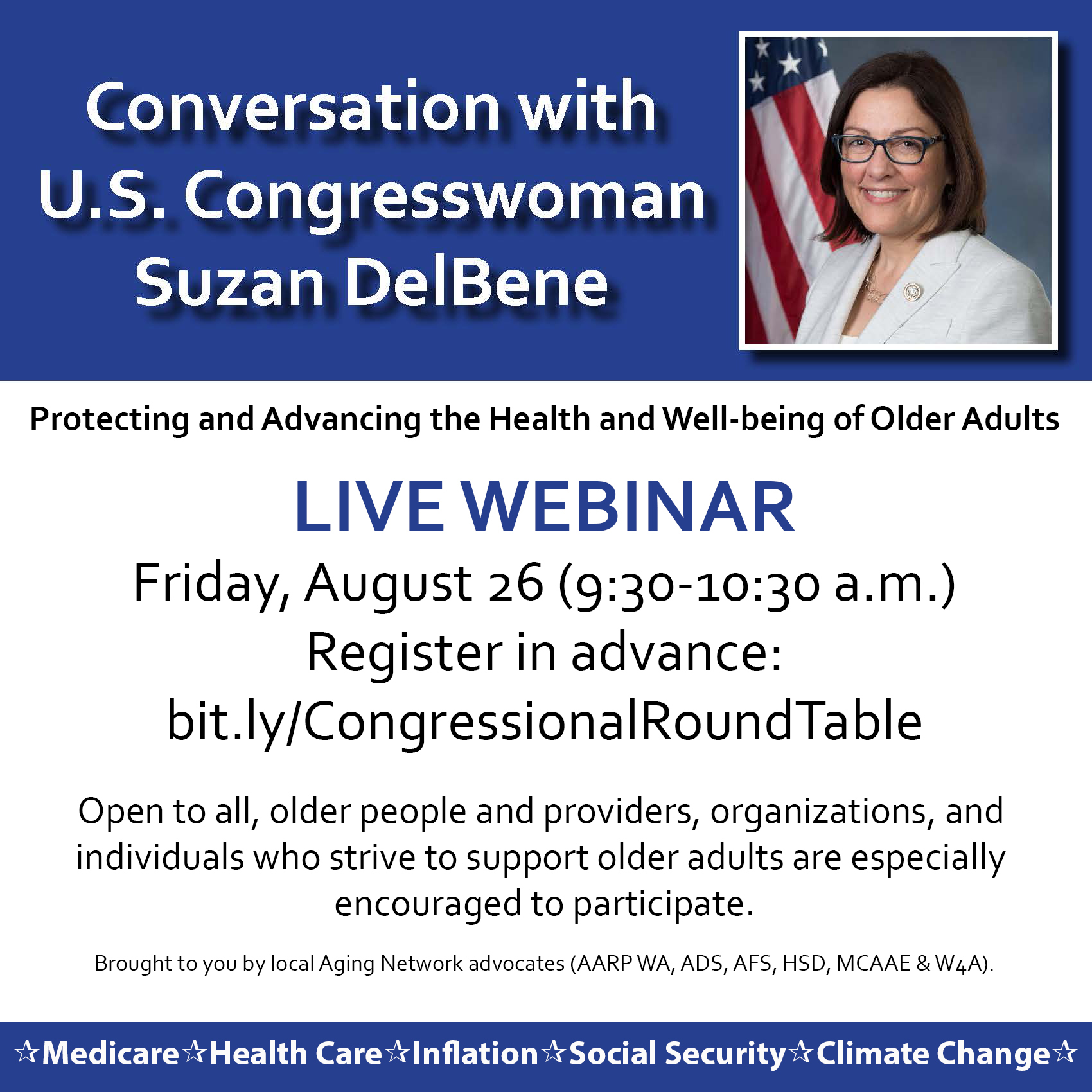 Conversation with U.S. Congresswoman Suzan DelBene