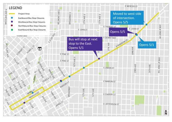 RapidRide G - Monthly Email Update, May Edition: Final weekend closure ...