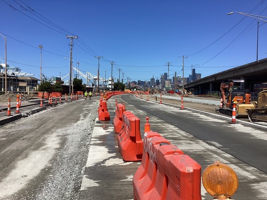 Upcoming Bike Route Changes on E Marginal Way S