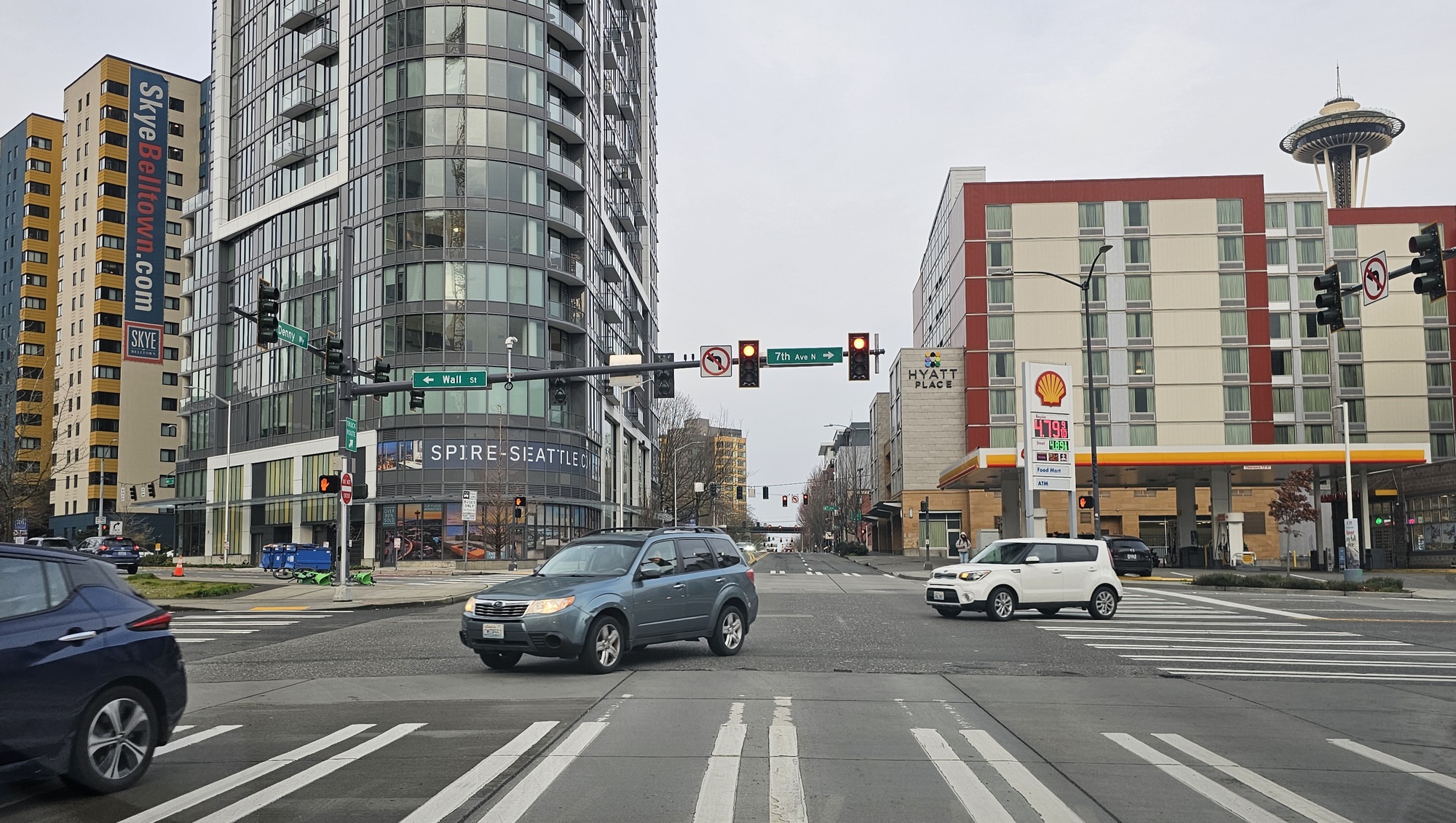 Construction Beginning: Denny Way Paving Project