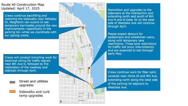 Construction update: Route 40 Transit-Plus Multimodal Corridor Project ...