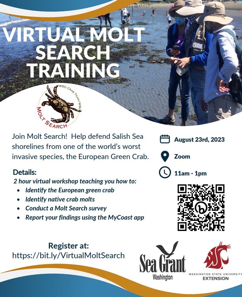 Green Crab Molt Search Training Opportunity